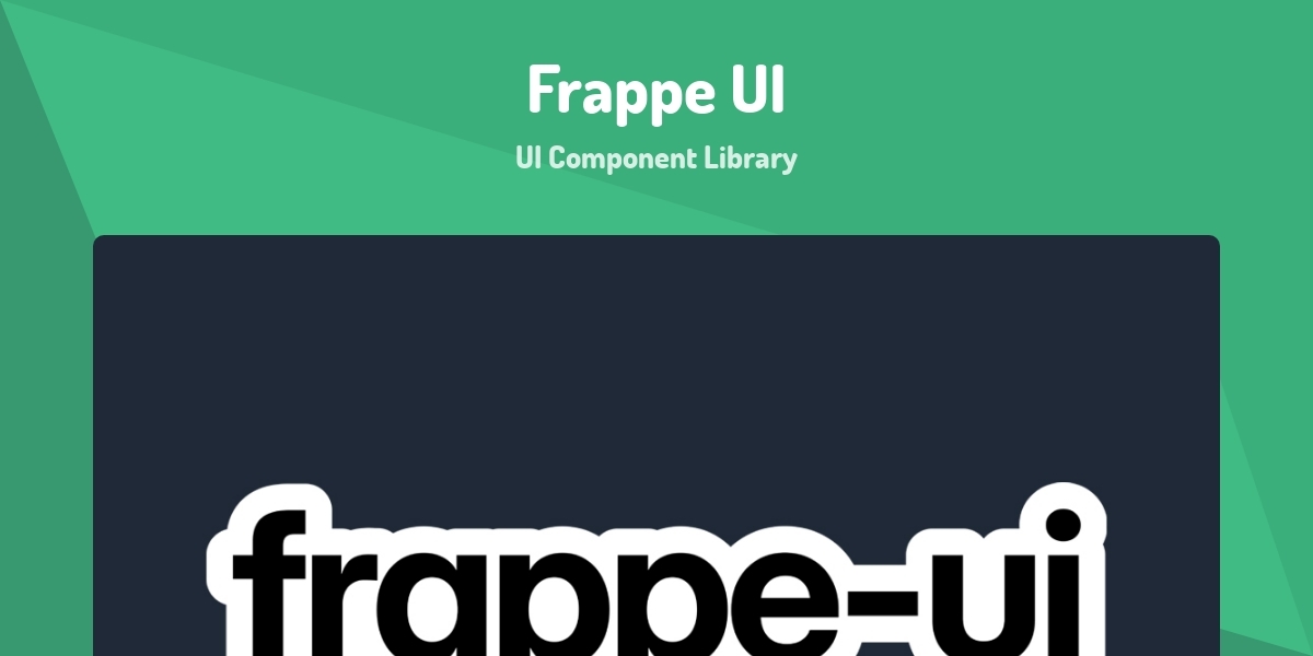 Frappe Ui Ui Component Library Made With Vuejs 2734